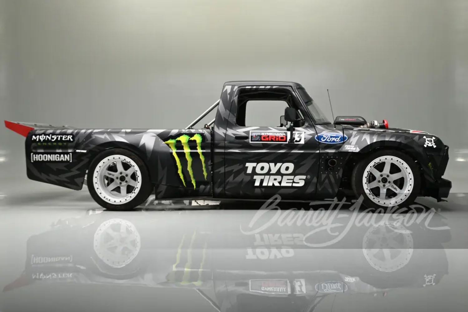 Hoonitruck: Ken Block's radical pick-up is for sale.