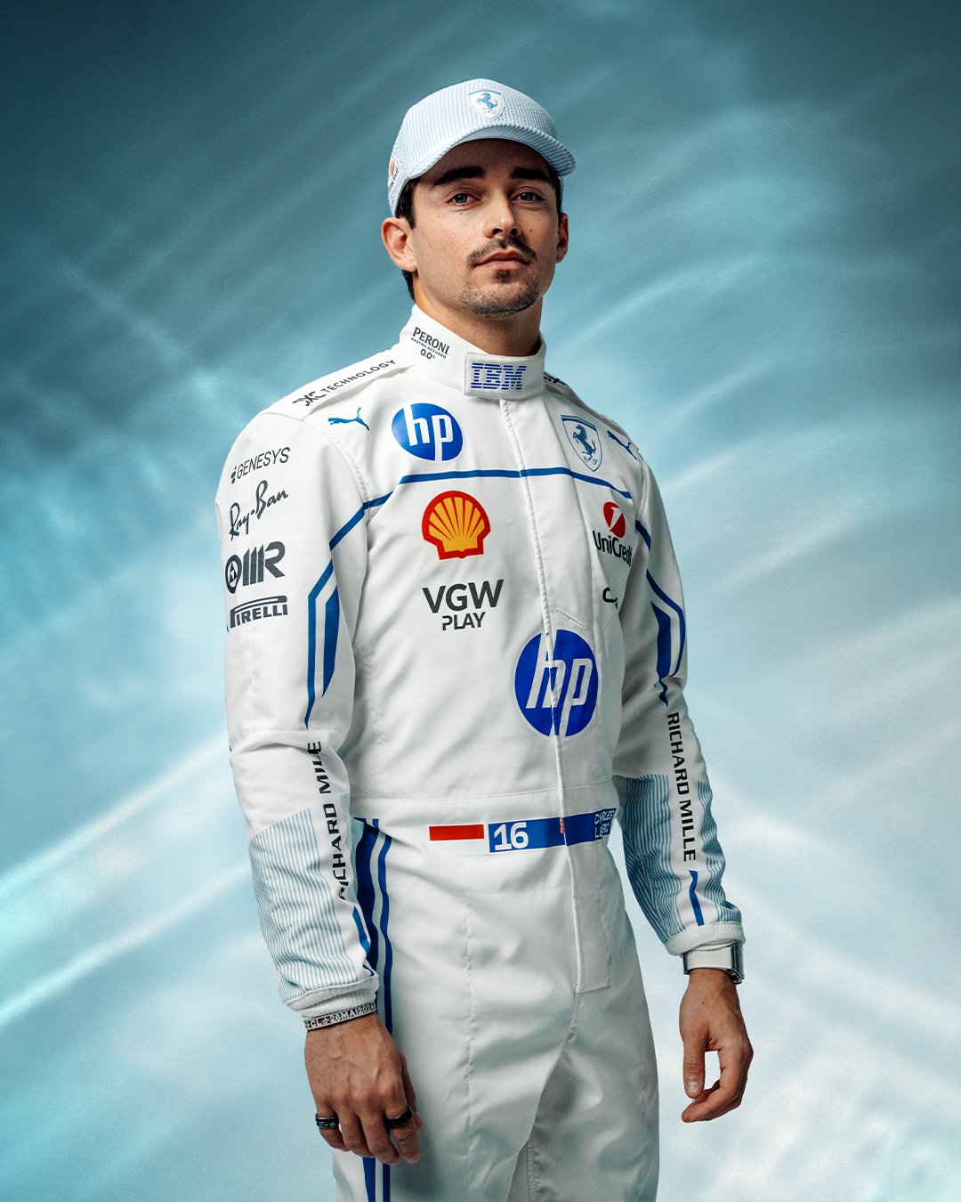 Monaco Madness: Leclerc Unveils Special Ferrari Racing Suit in ...