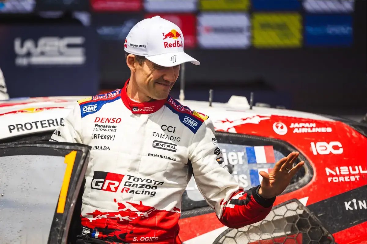 Sebastien Ogier desafia Max Verstappen a experimentar o rally