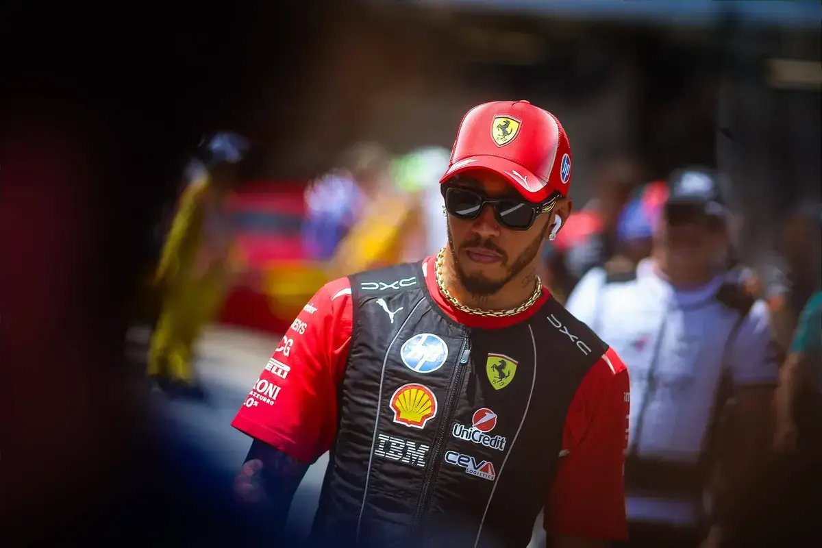 Hamilton conquista primeira vitória pela Ferrari no GP de Barcelona, e ...