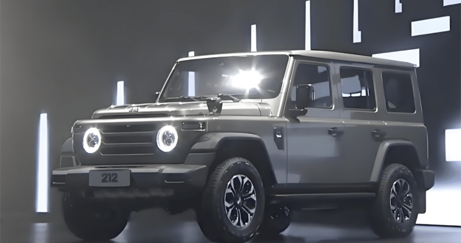 BAW 212: il fuoristrada cinese concorrente del Rangler, Bronco e ...
