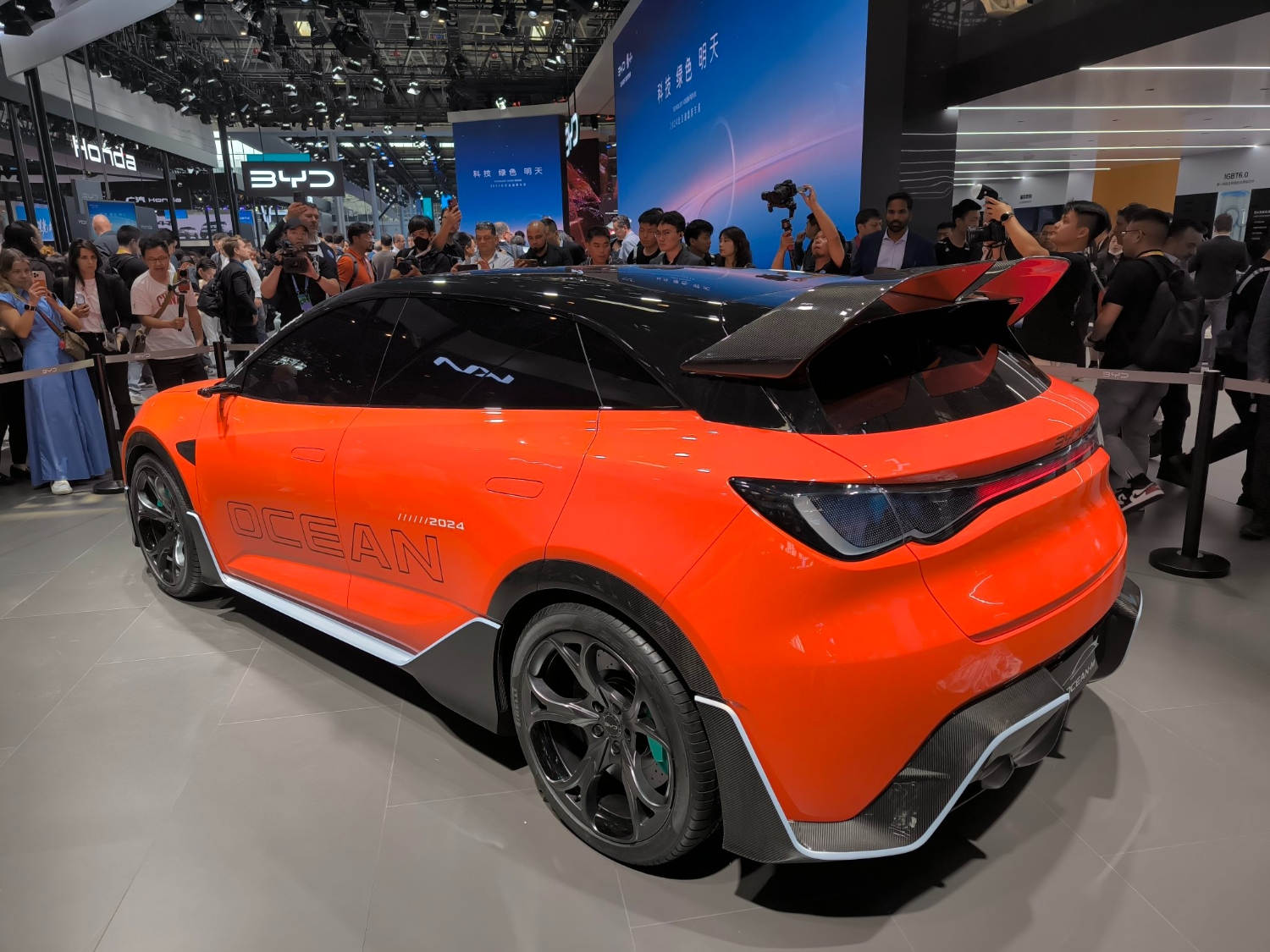 BYD mostra o Ocean-M que antecipa um desportivo 100% elétrico - AutoGear