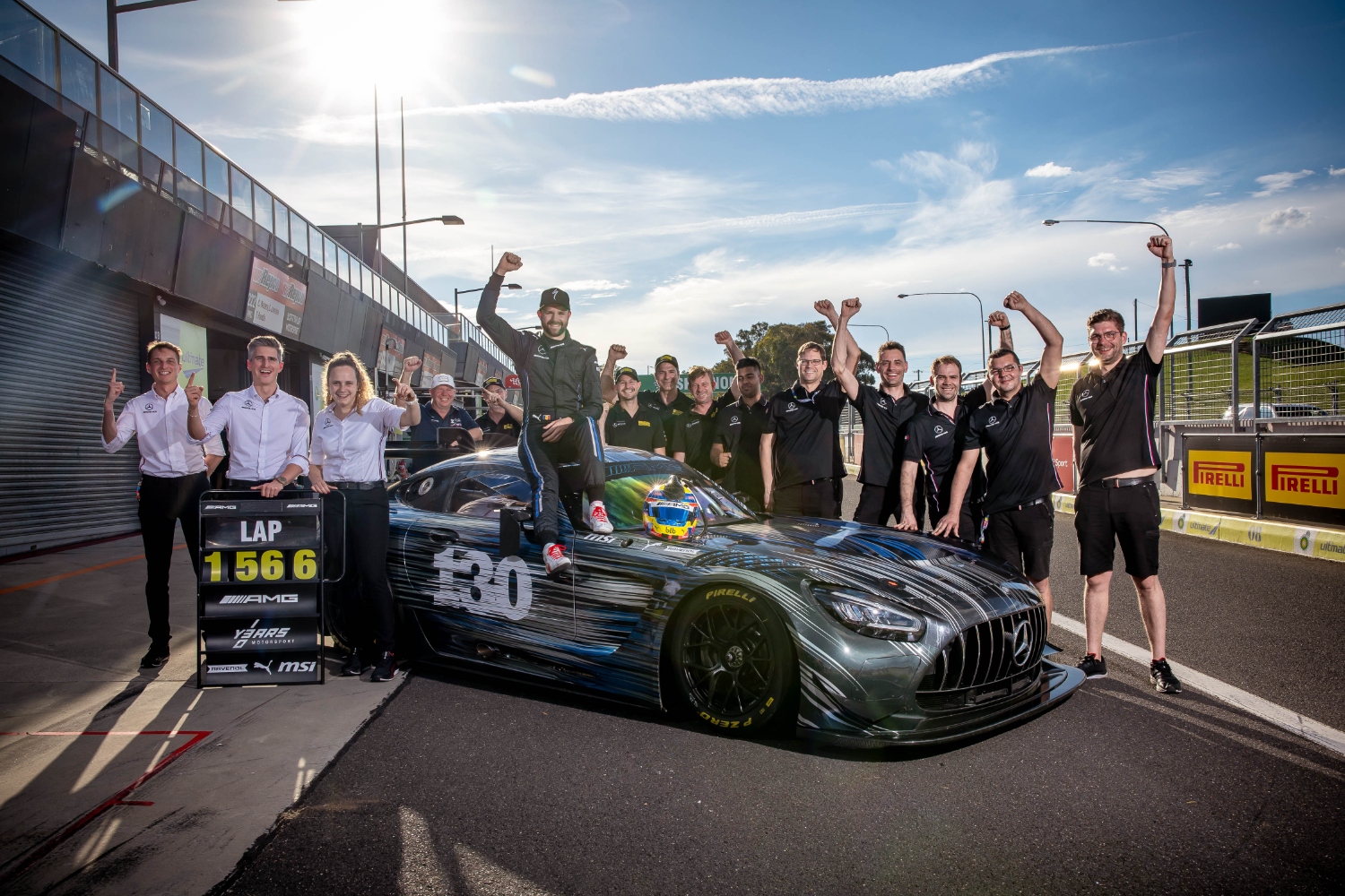 Mercedes-AMG GT3 estabelece novo recorde de volta mais rápida para um modelo GT - AutoGear