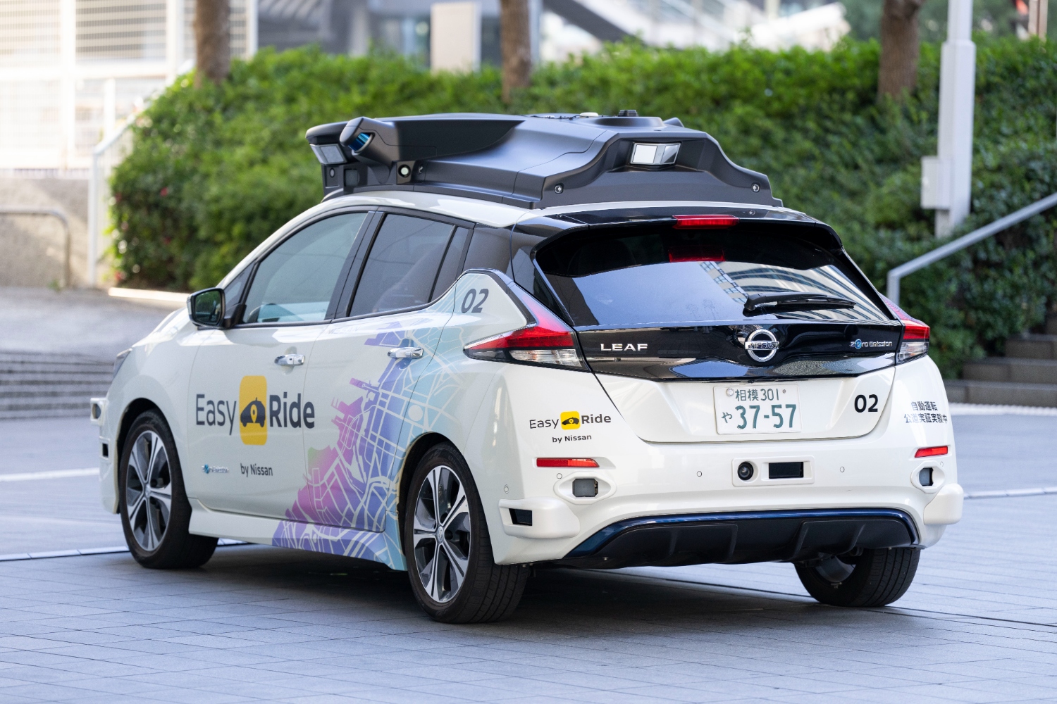 Nissan reveals progress in autonomous driving tests on public roads.