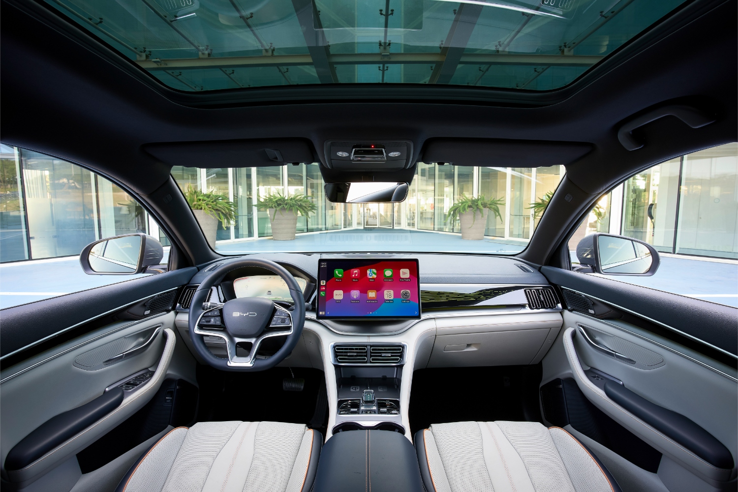 Ao volante do BYD Seal U - AutoGear