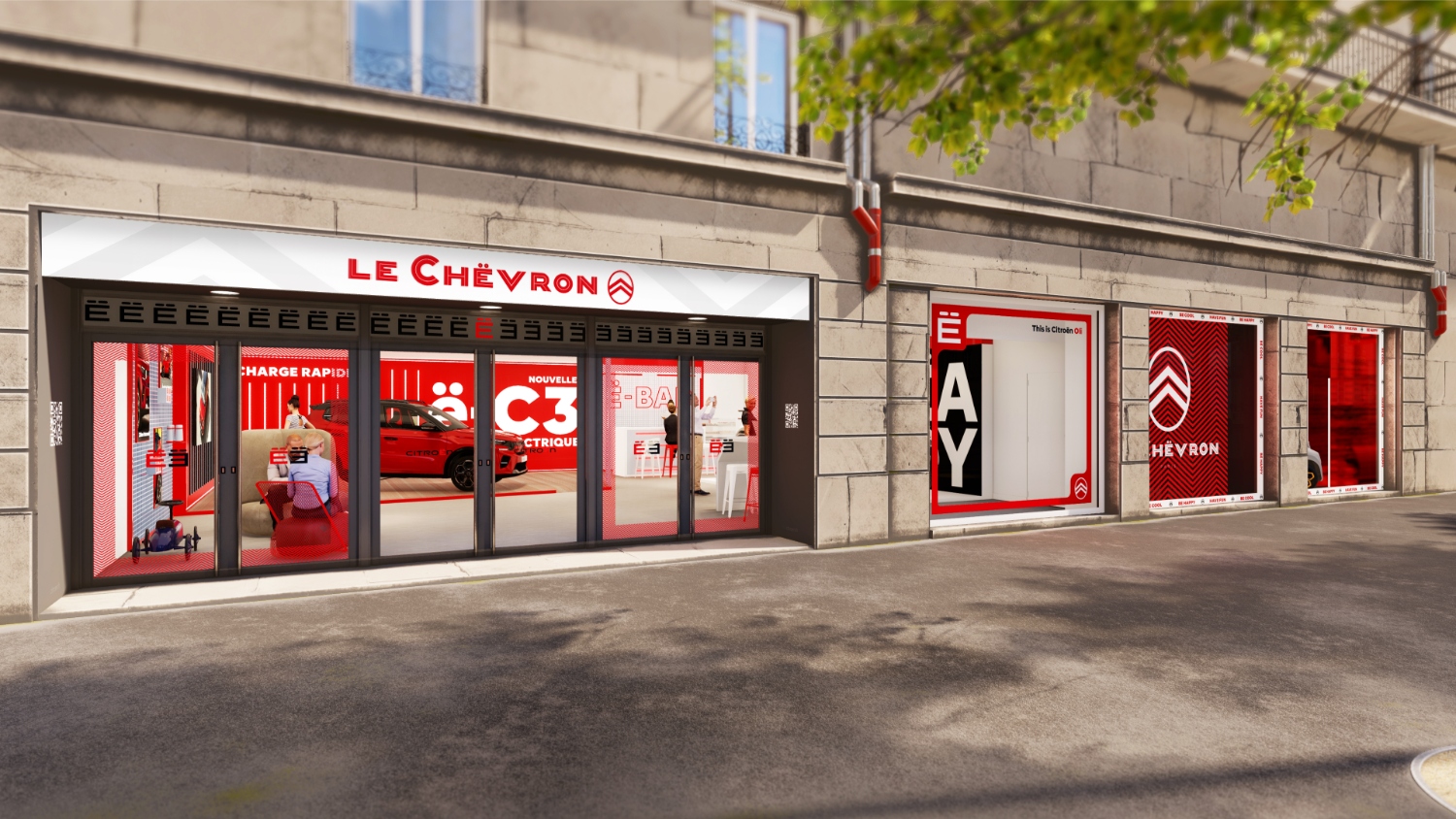 Citroën inaugura "Le Chëvron" no coração de Paris - AutoGear