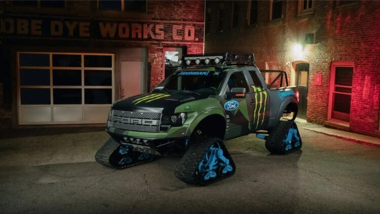Ford F-150 SVT RaptorTRAX de Ken Block está à venda - AutoGear