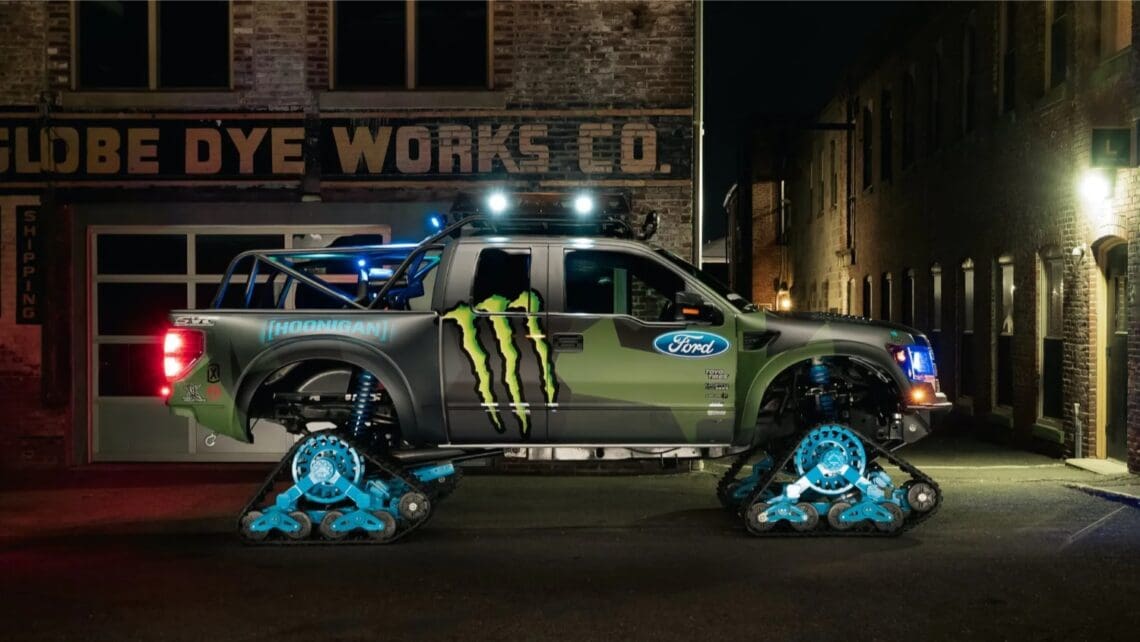 Ford F-150 SVT RaptorTRAX de Ken Block está à venda - AutoGear