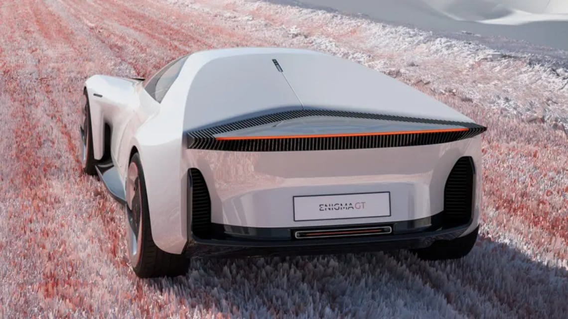 Pininfarina shows the Enigma GT that anticipates a hydrogen-powered ...